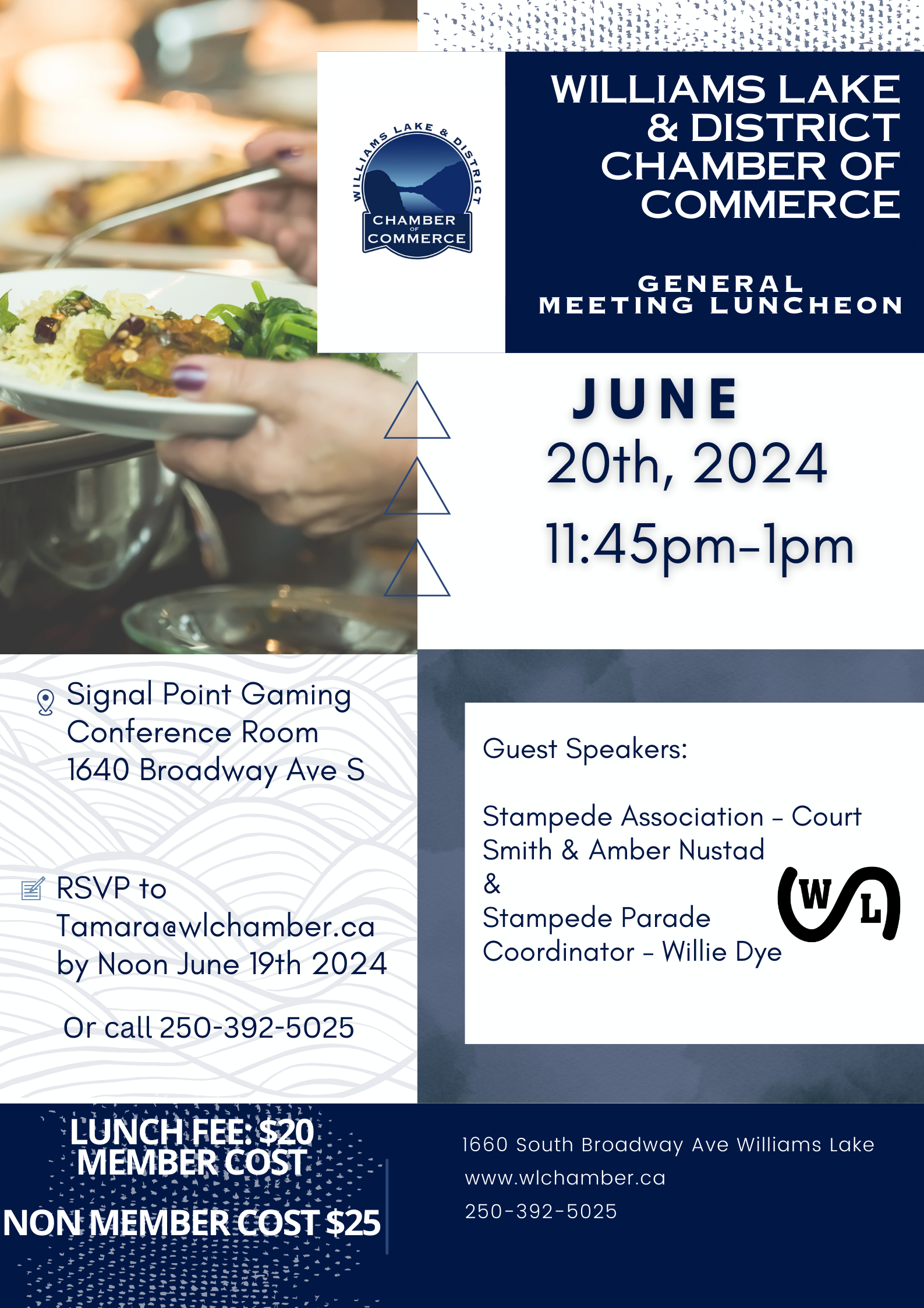 June Luncheon Meeting - Williams Lake & District Chamber of Commerce