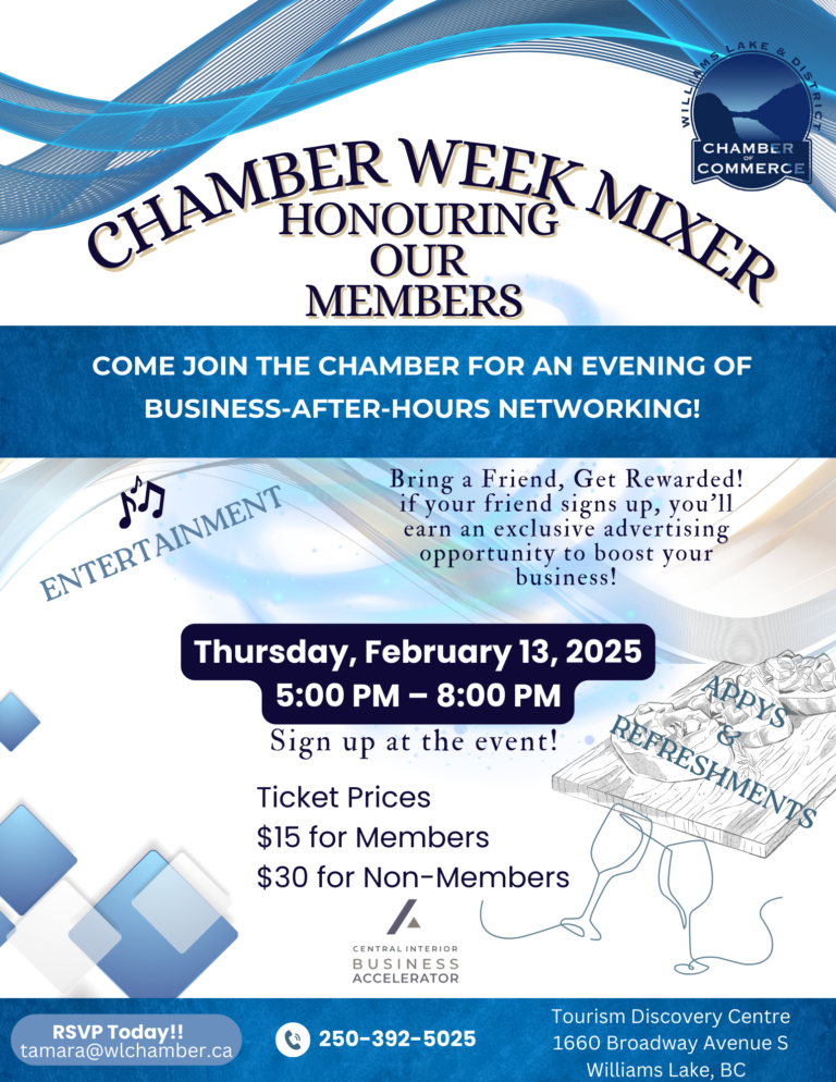 Event Directory - Williams Lake & District Chamber of Commerce